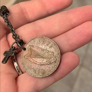 Jewelry | Coin Cross Unisex Necklace | Poshmark